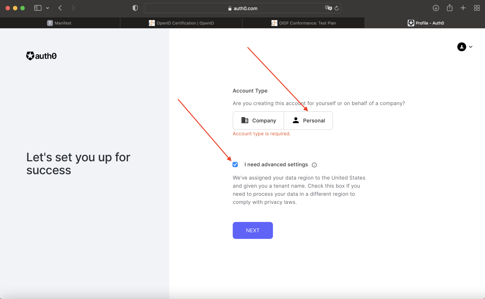 Single sign-on: authentication login using Auth0 - Taqtile Community